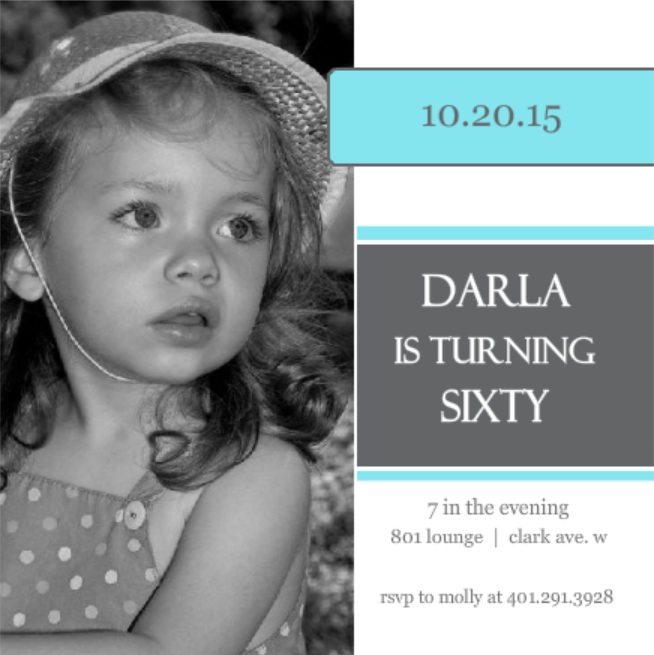 60th Birthday Invitation Wording Ideas From PurpleTrail