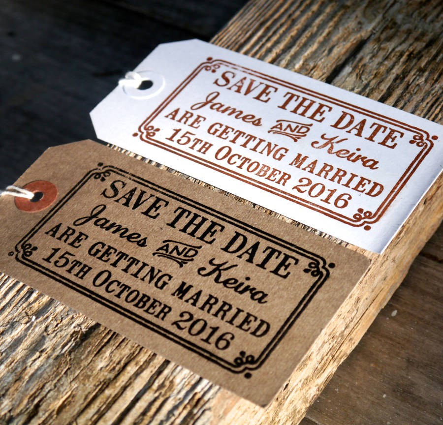 Vintage Save The Date Ideas Photos Wording DIY More Unique Ideas